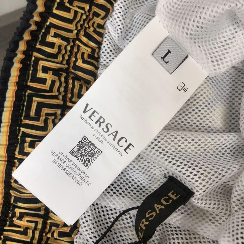 Brand-authenticated Versace Short Pants