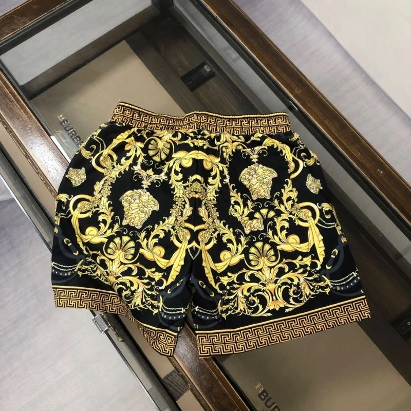 Brand-authenticated Versace Short Pants
