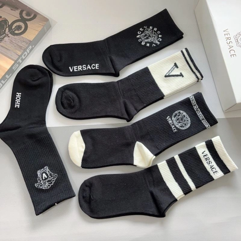 1:1 copy Versace Socks