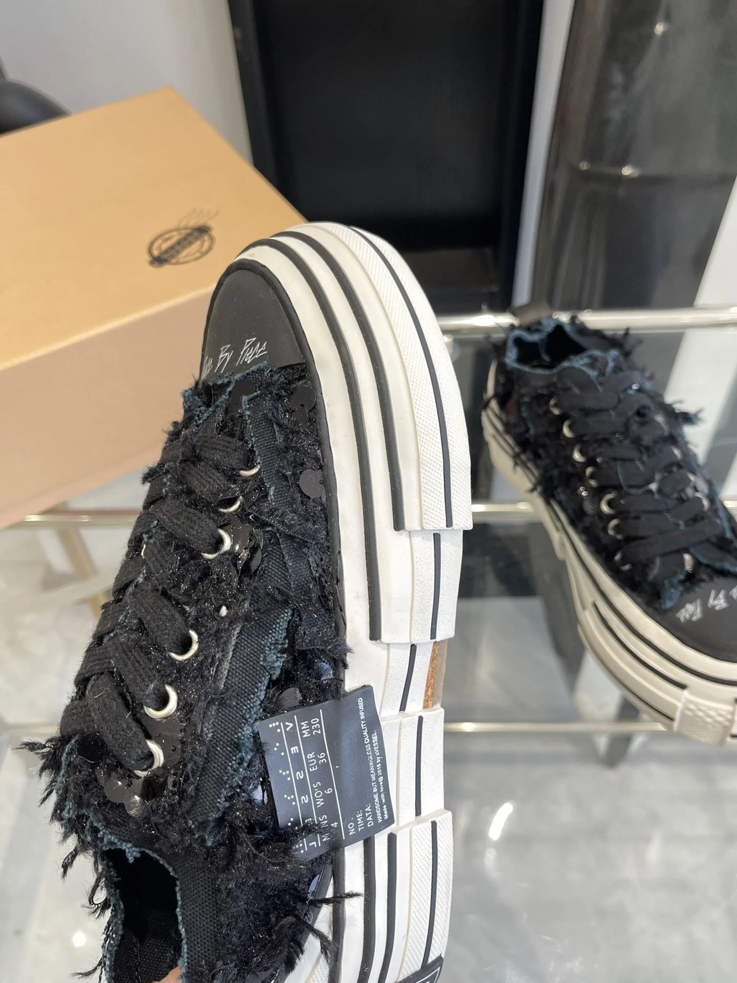 High fidelity Xvessel Shoes