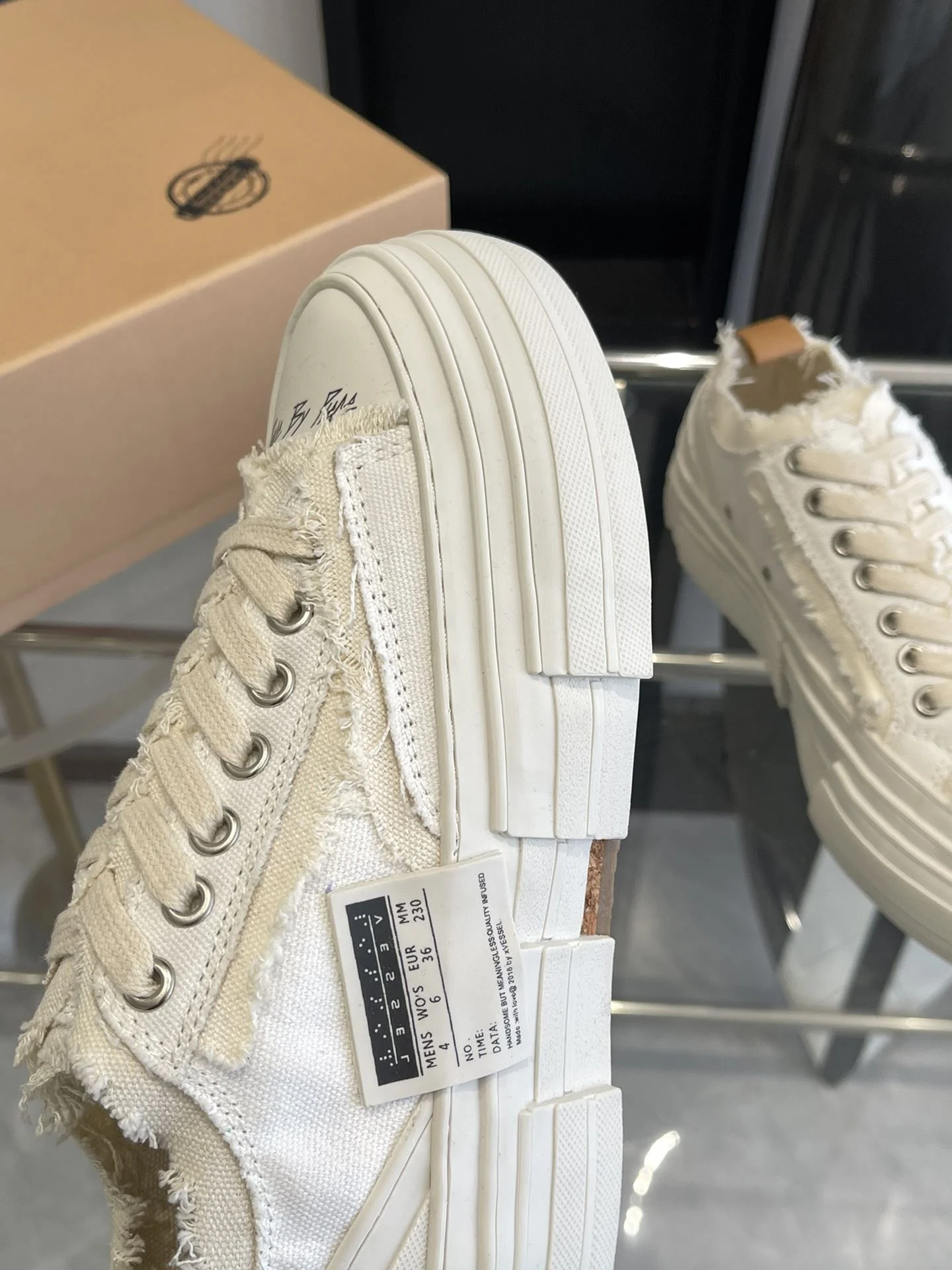 Low-cost Xvessel Shoes