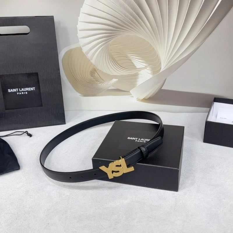 Brand-authenticated YSL Belts
