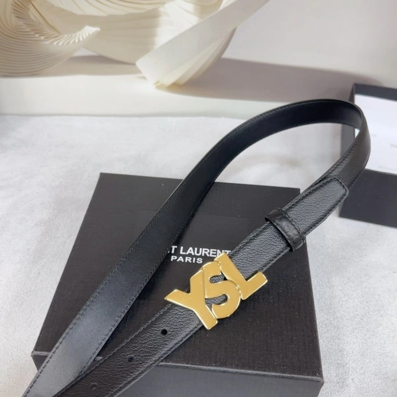 Brand-authenticated YSL Belts