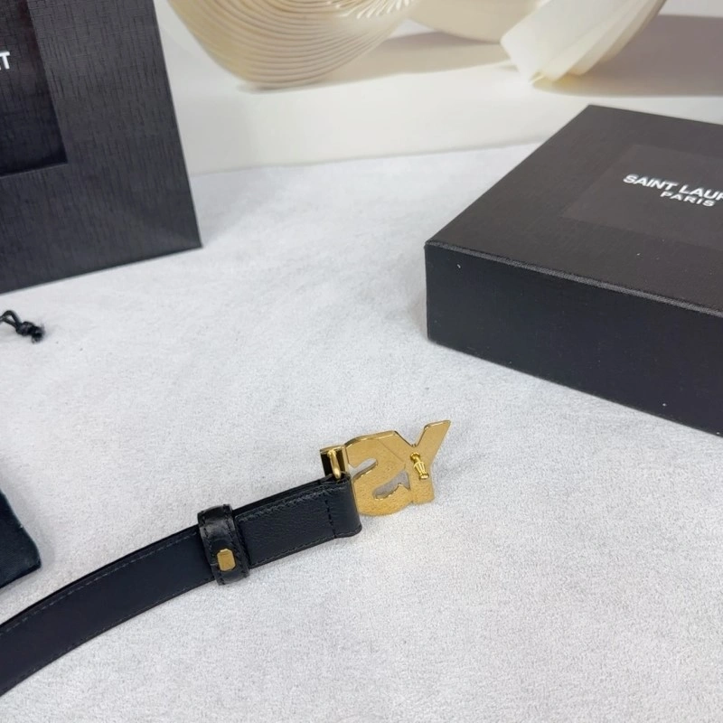 Brand-authenticated YSL Belts