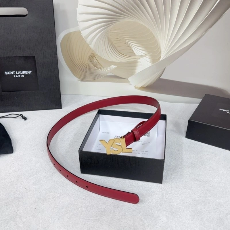 Brand-authenticated YSL Belts