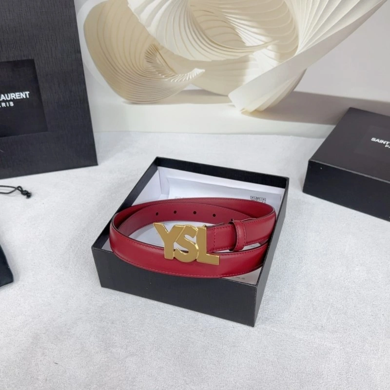Brand-authenticated YSL Belts