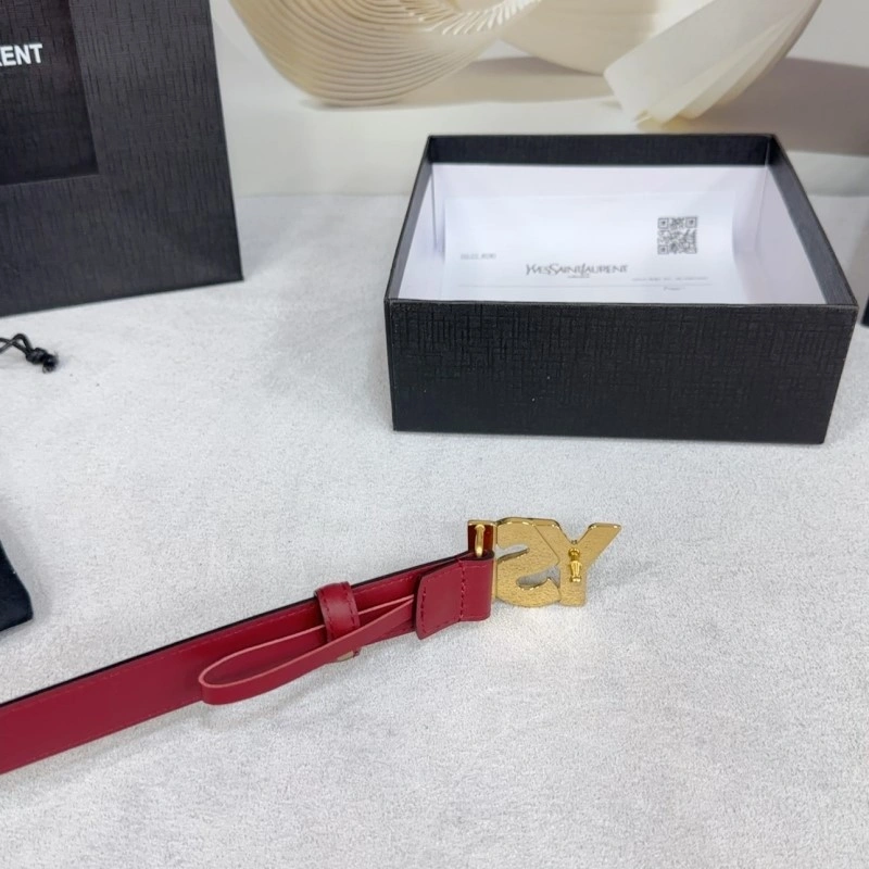 Brand-authenticated YSL Belts
