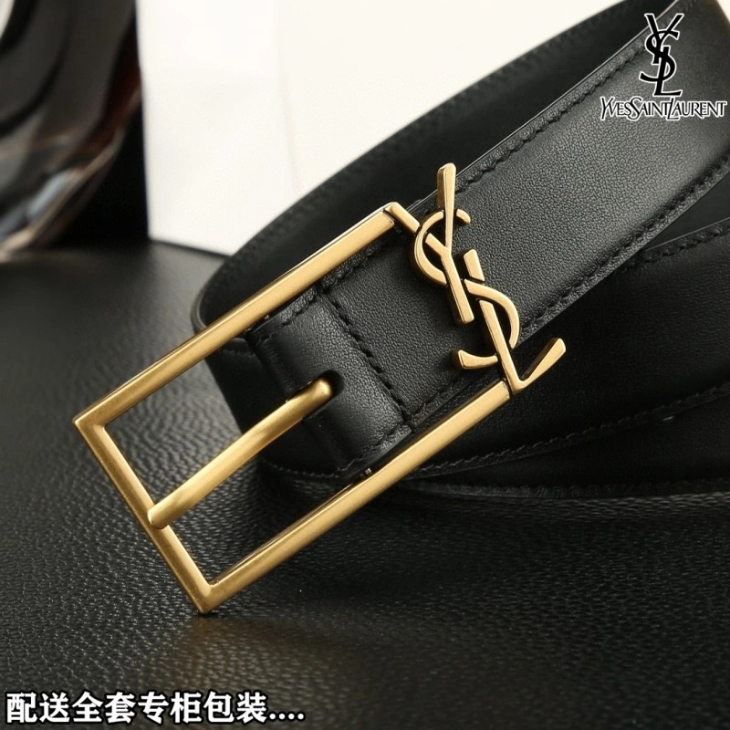 Mirror quality YSL Belts