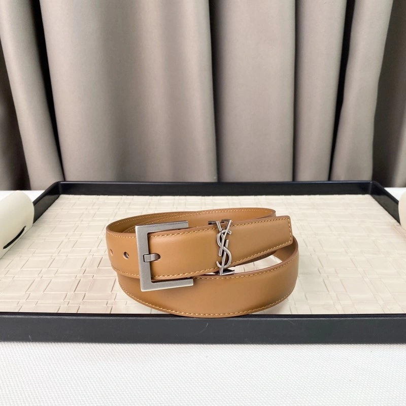 Brand-authenticated YSL Belts