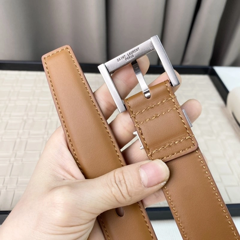 Brand-authenticated YSL Belts