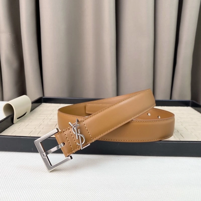 Brand-authenticated YSL Belts