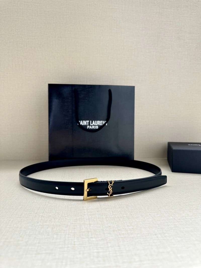 Brand-authenticated YSL Belts