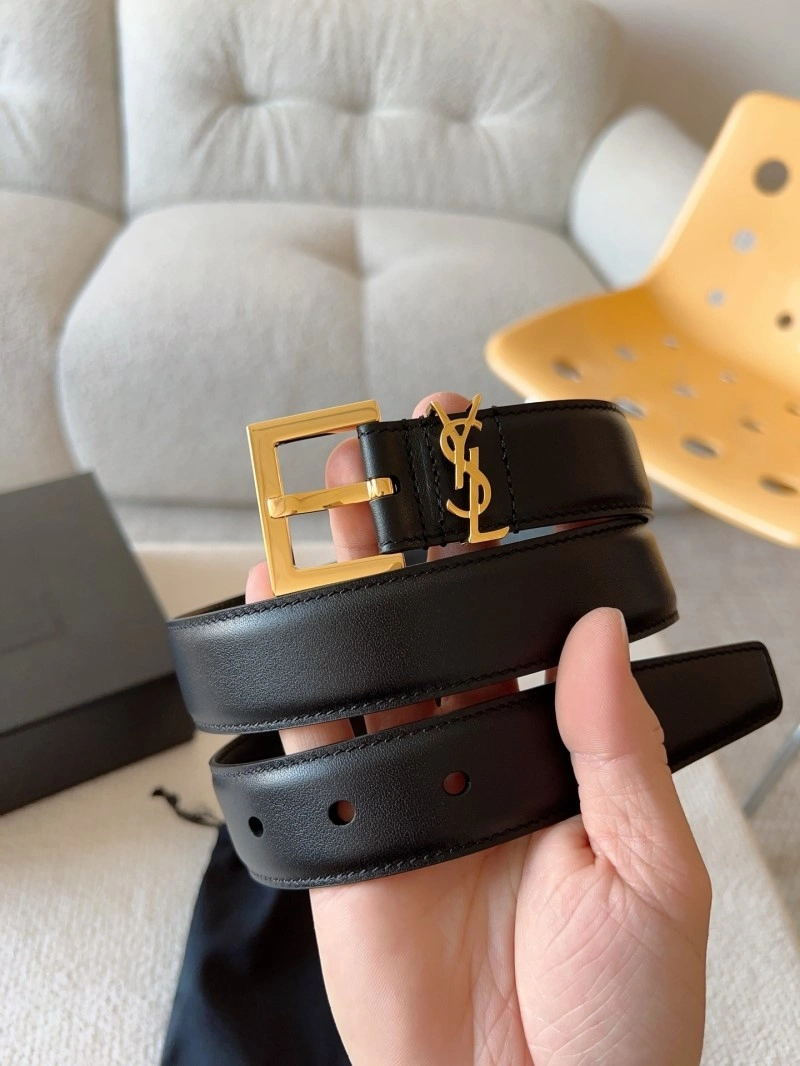 Brand-authenticated YSL Belts