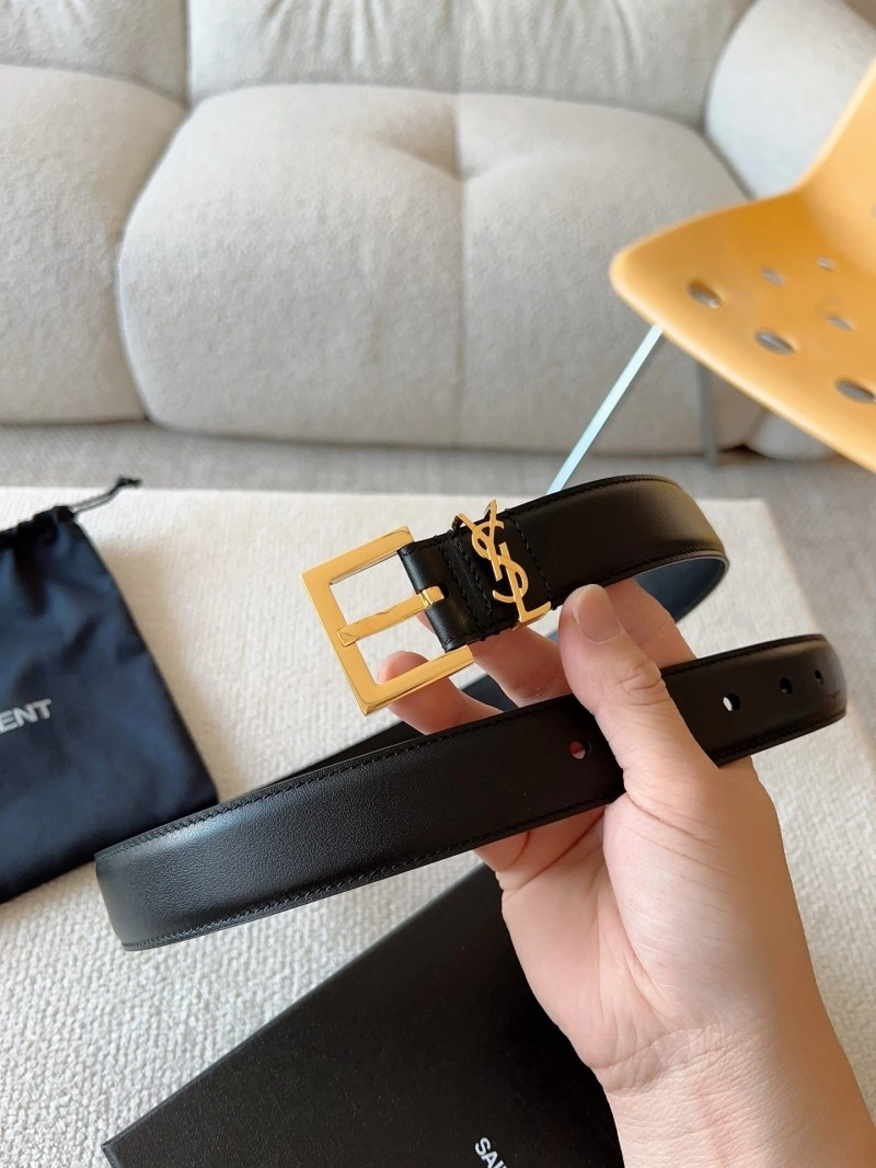 Brand-authenticated YSL Belts