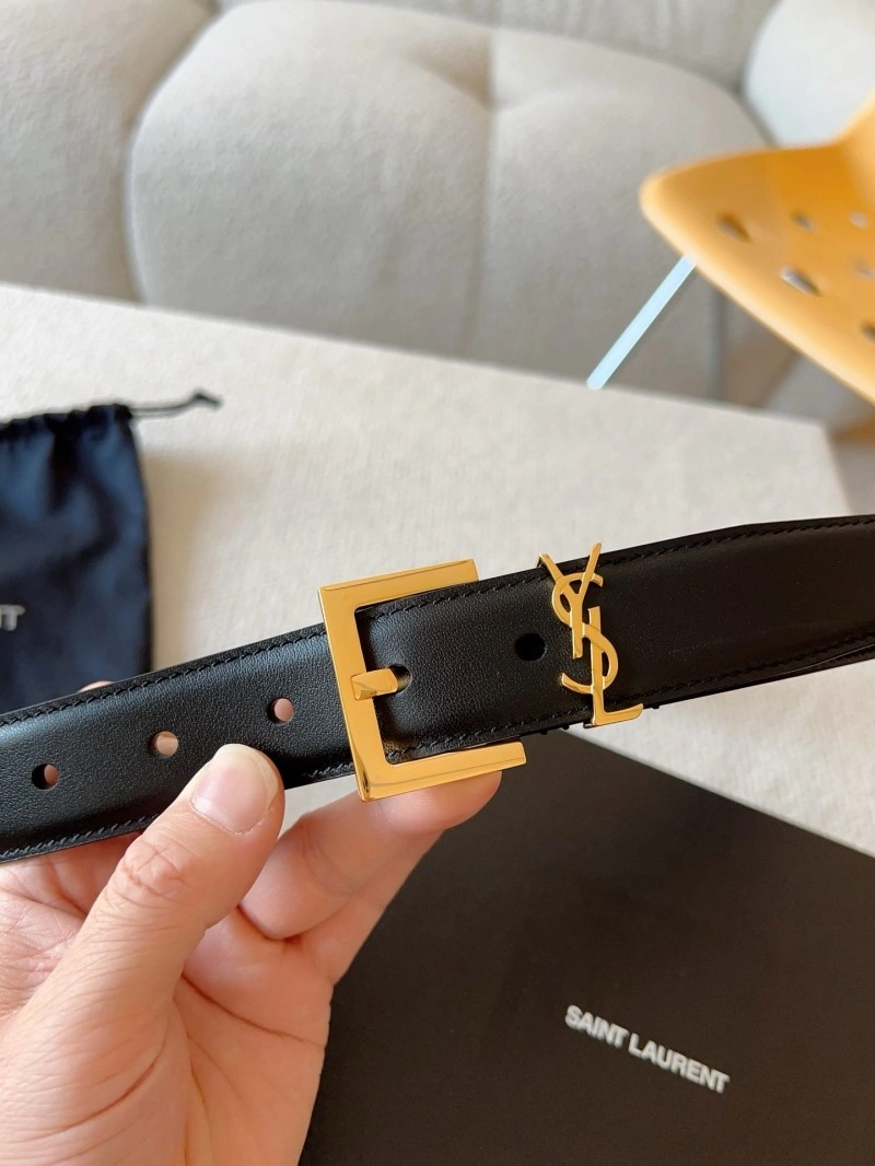 Brand-authenticated YSL Belts