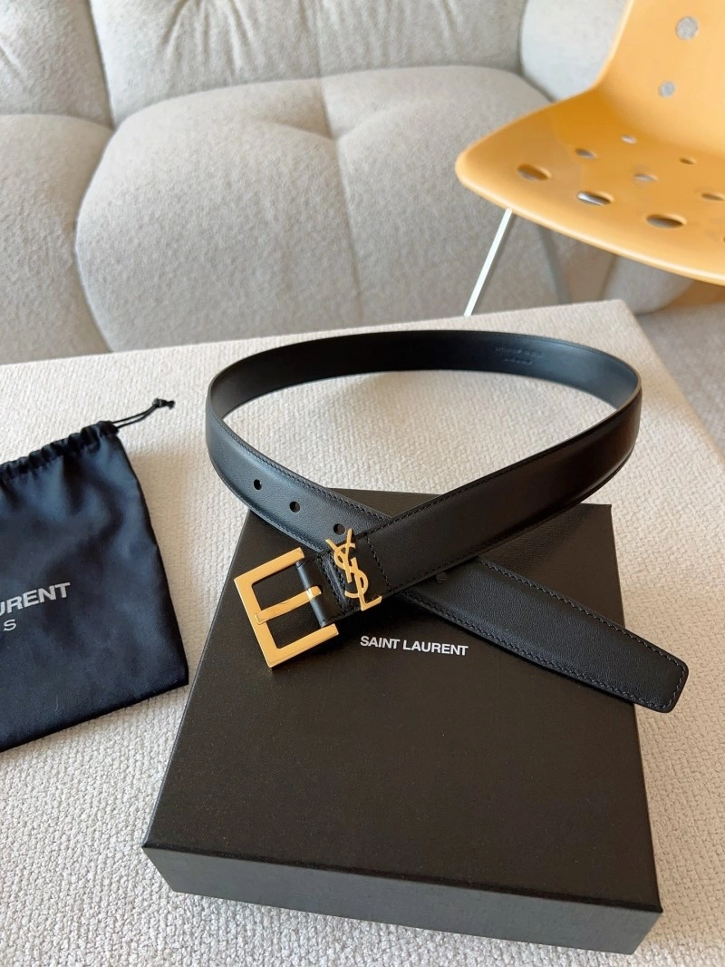 Brand-authenticated YSL Belts
