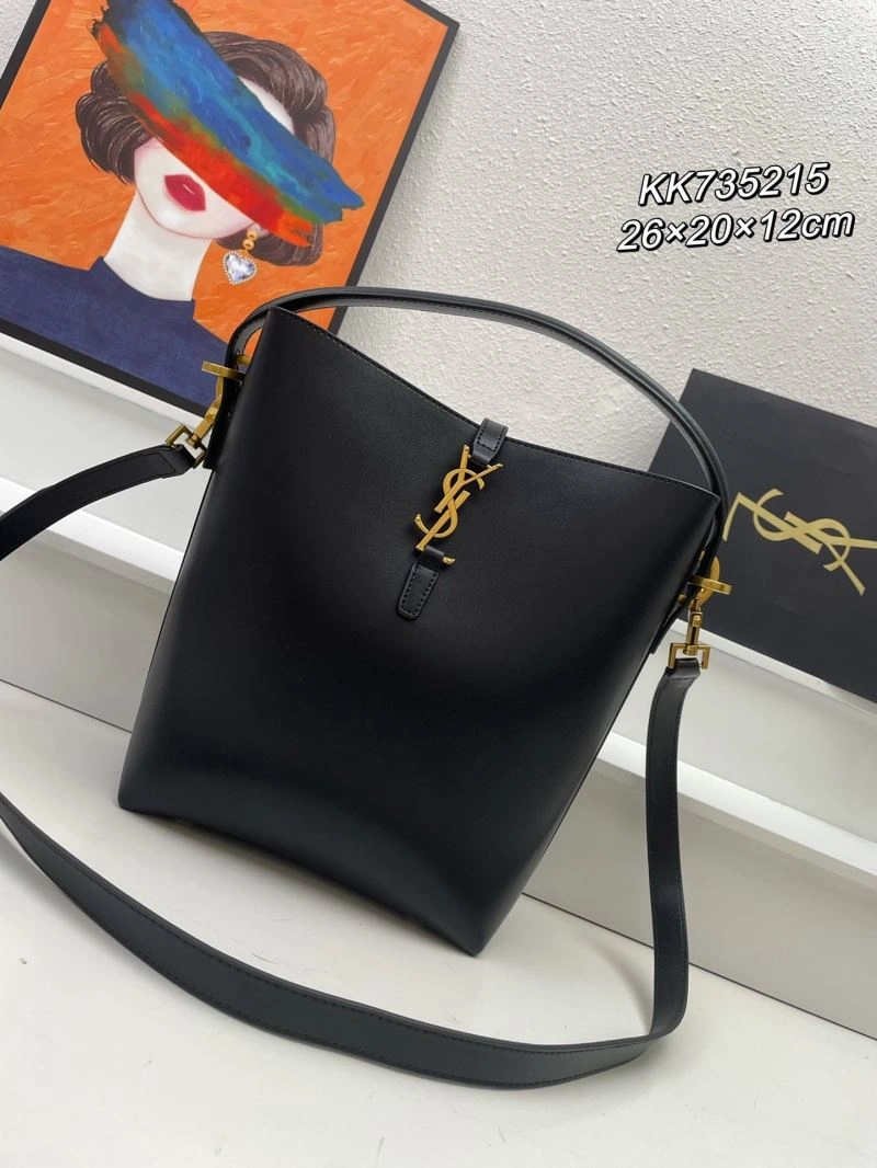 Indistinguishable YSL Bucket Bags