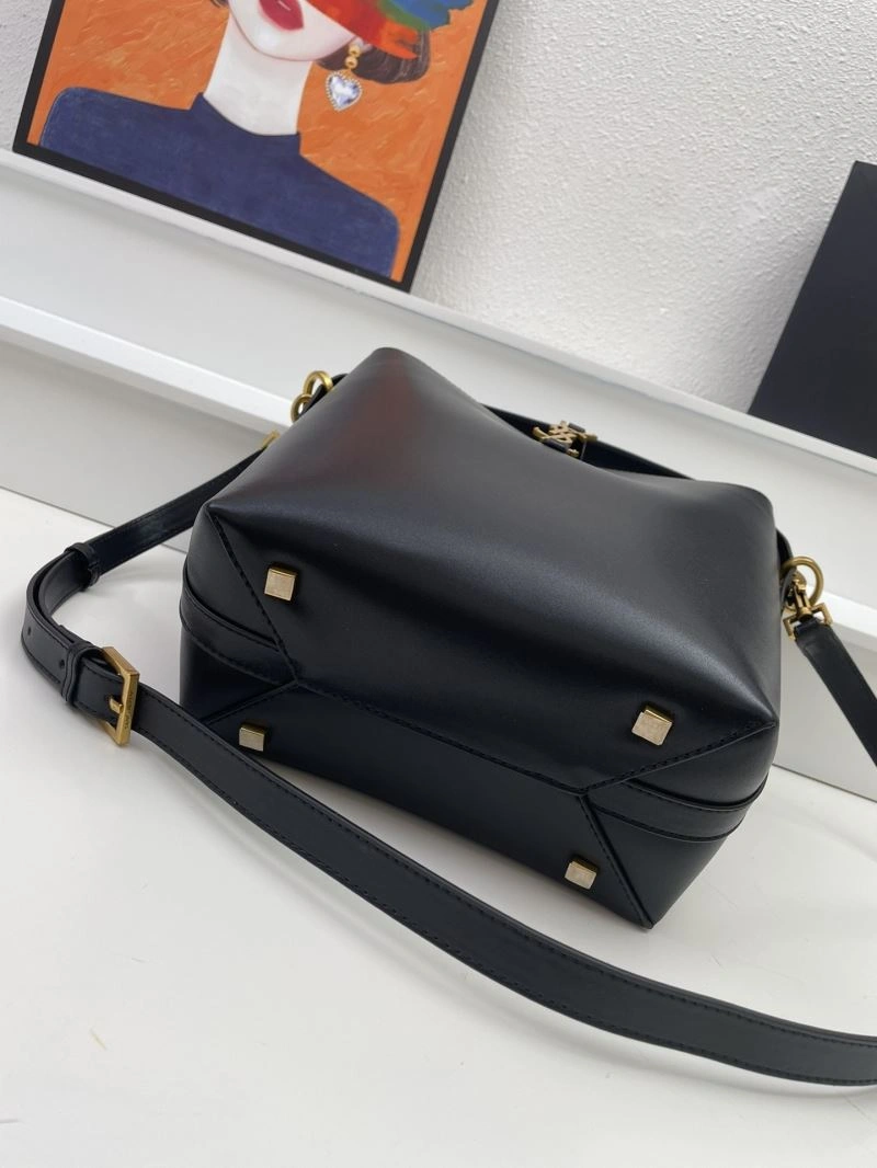 Indistinguishable YSL Bucket Bags