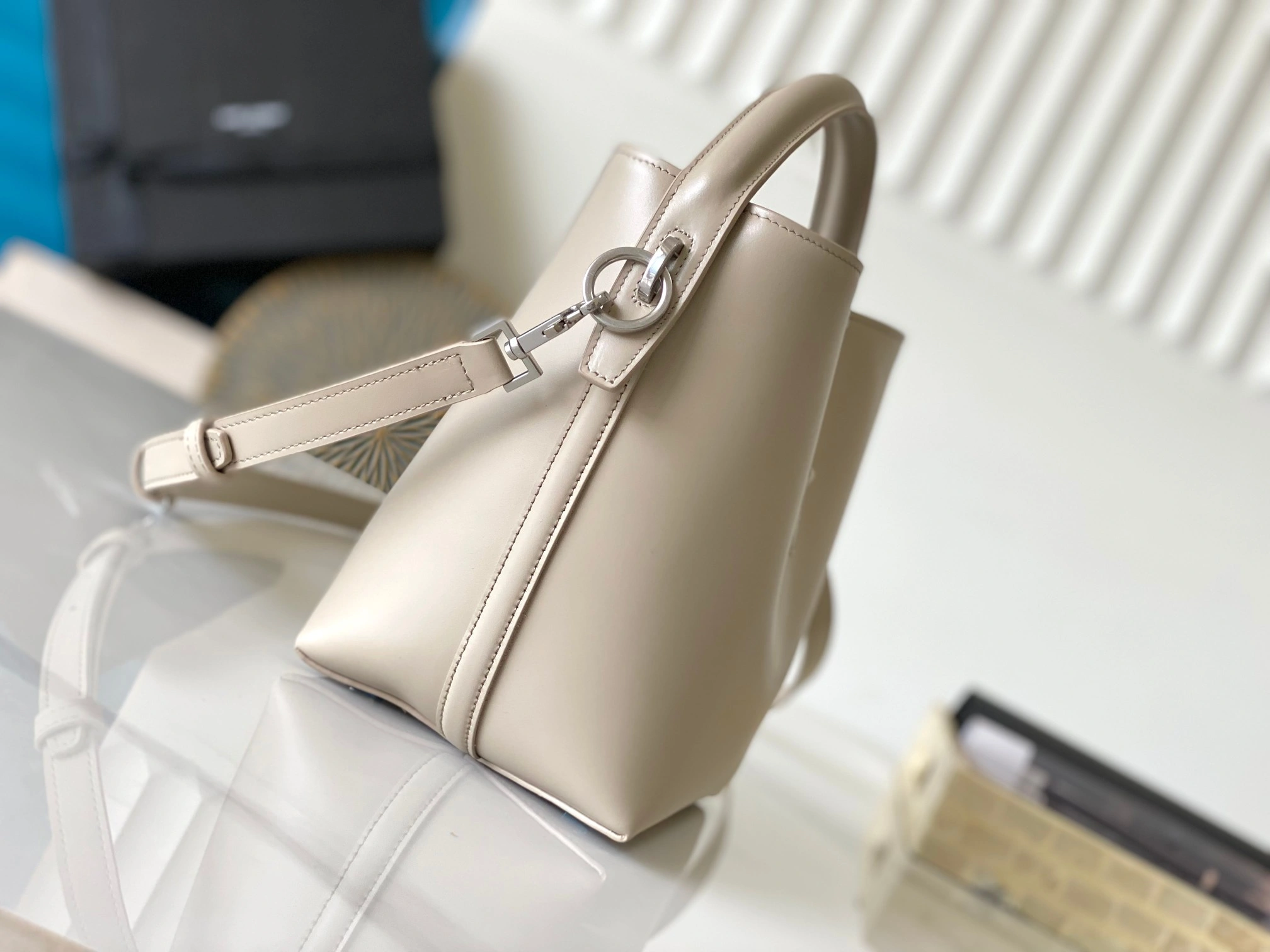 Indistinguishable YSL Bucket Bags