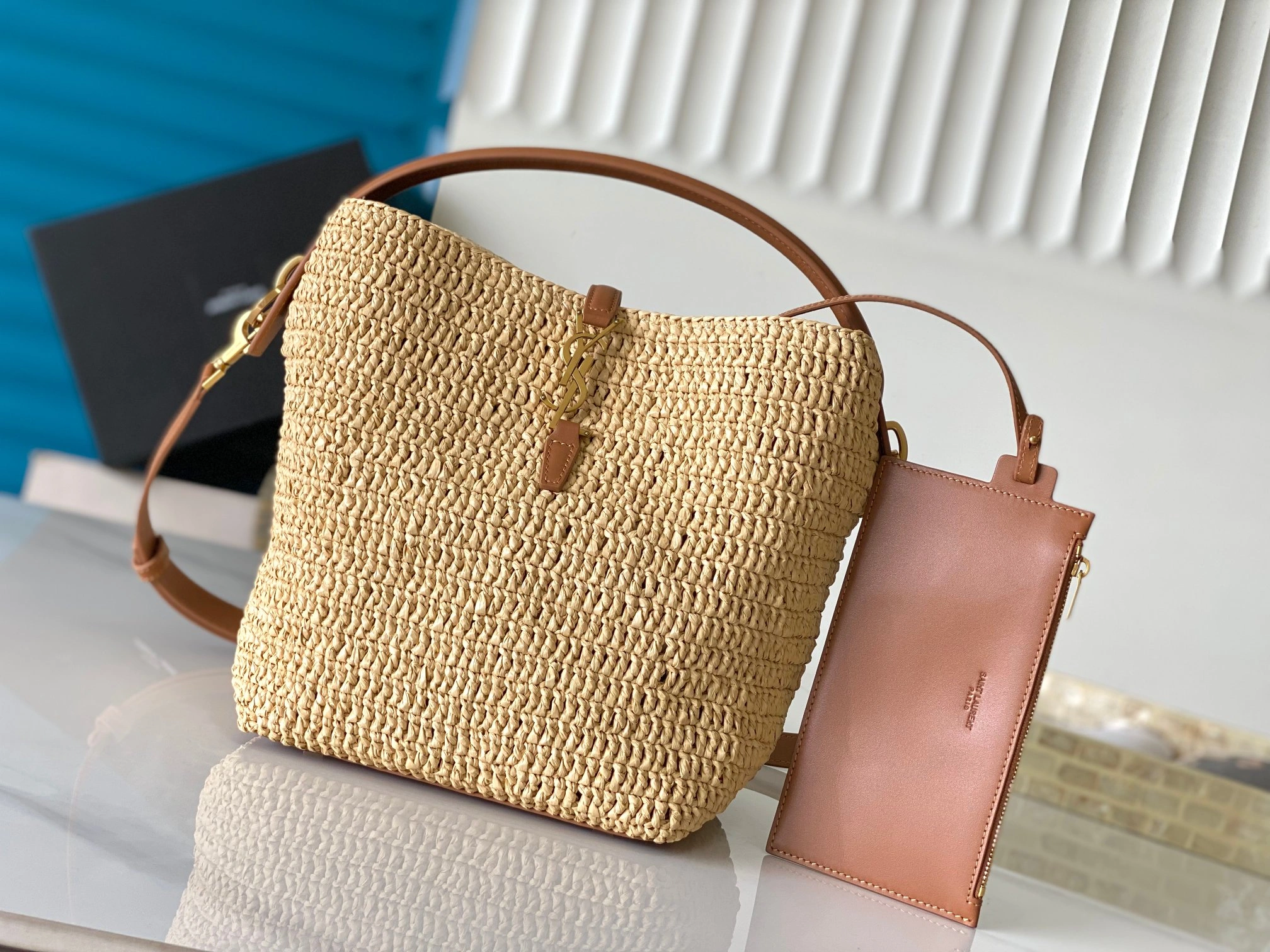 Value-priced YSL Bucket Bags