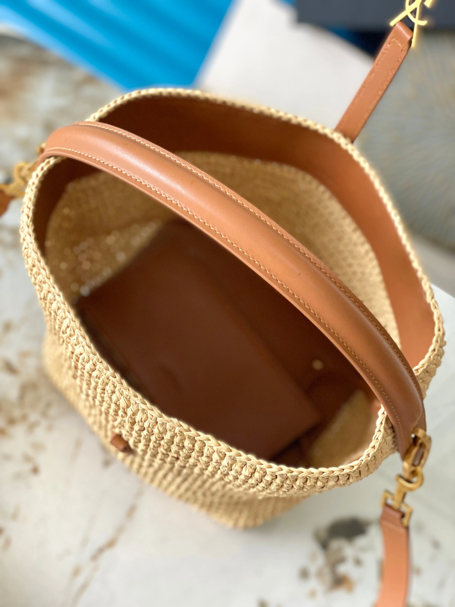 Value-priced YSL Bucket Bags