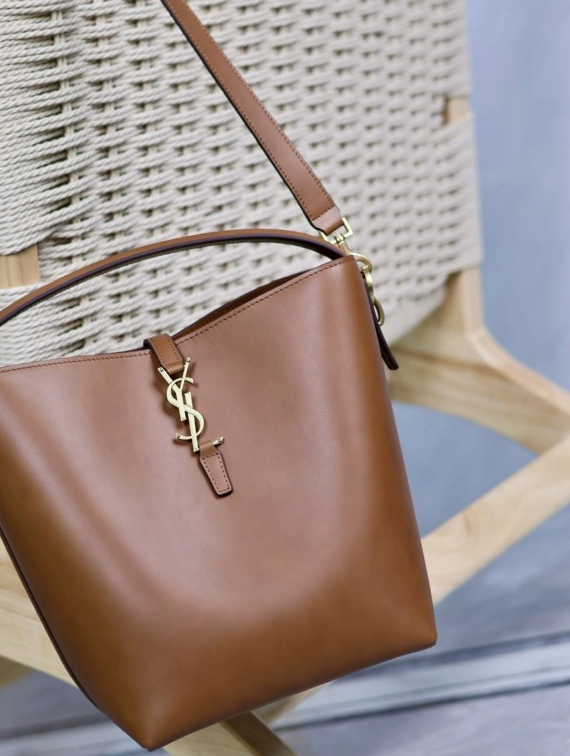 Indistinguishable YSL Bucket Bags