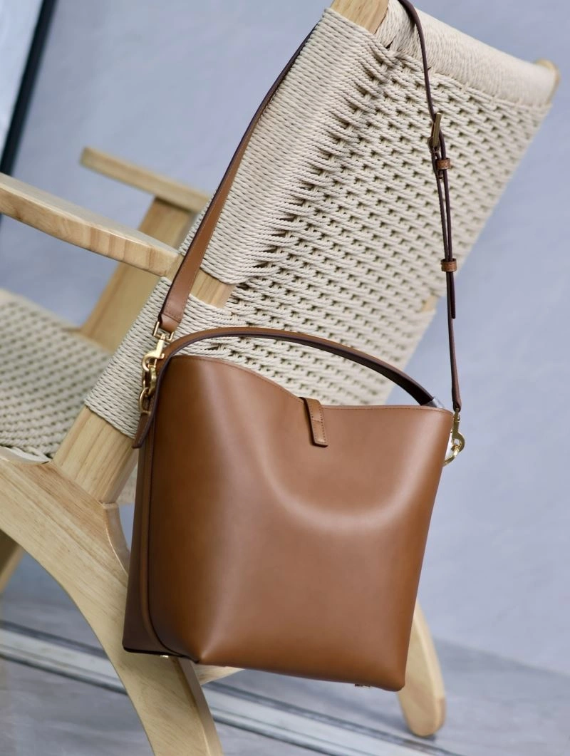 Indistinguishable YSL Bucket Bags