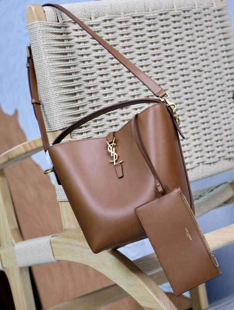 Indistinguishable YSL Bucket Bags