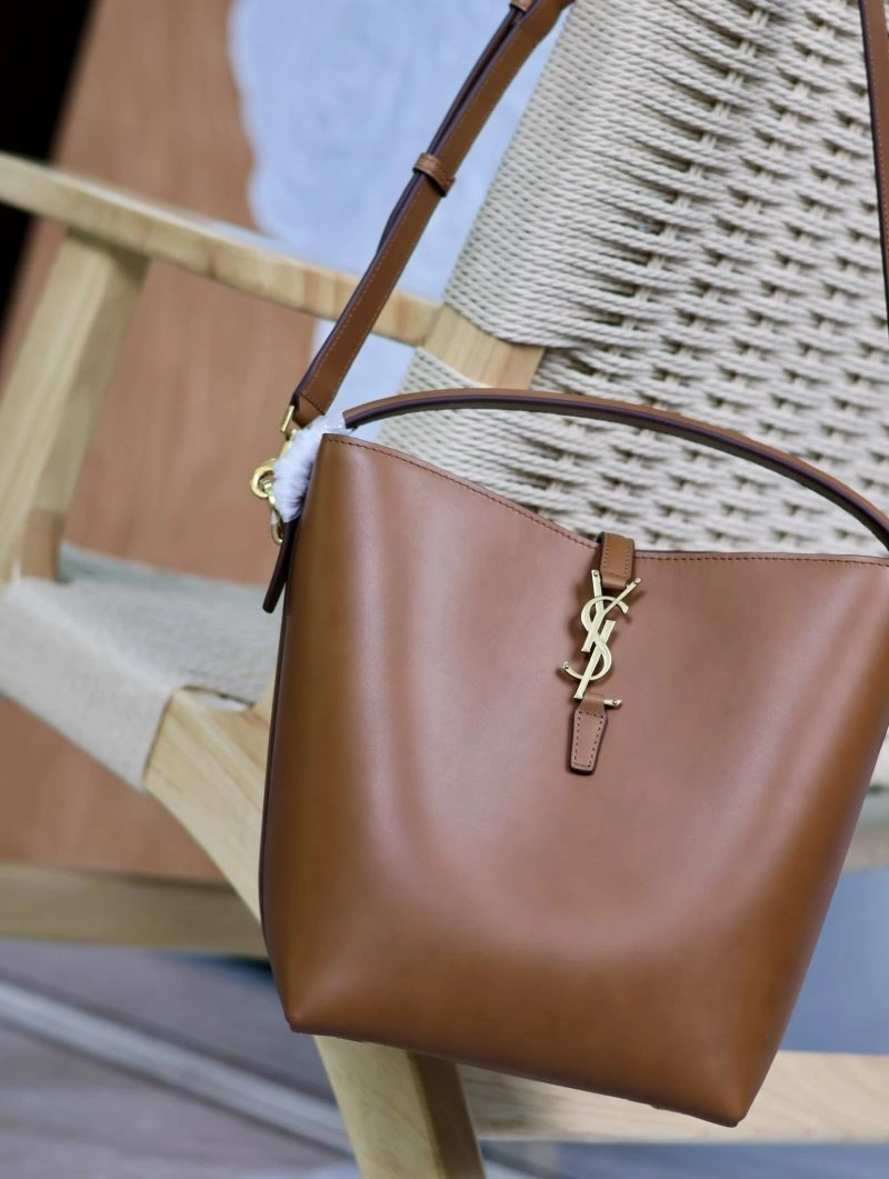 Indistinguishable YSL Bucket Bags
