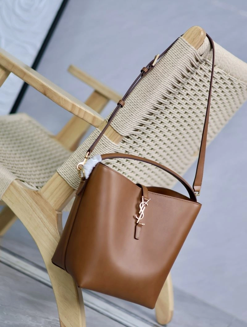 Indistinguishable YSL Bucket Bags