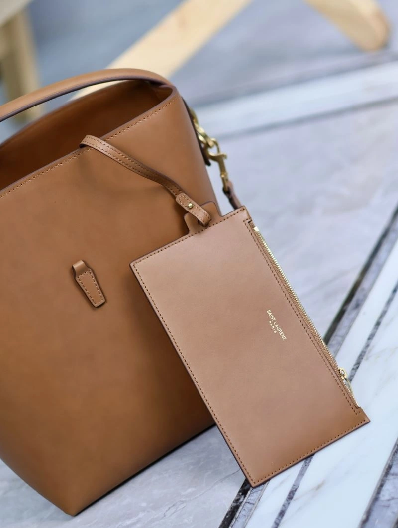 Indistinguishable YSL Bucket Bags