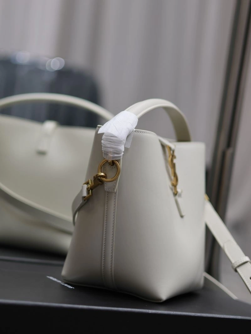 Value-priced YSL Bucket Bags