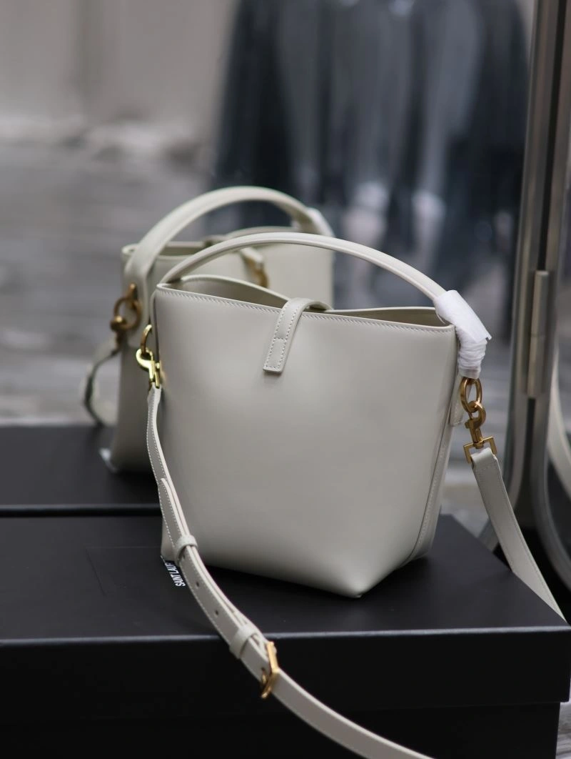 Value-priced YSL Bucket Bags