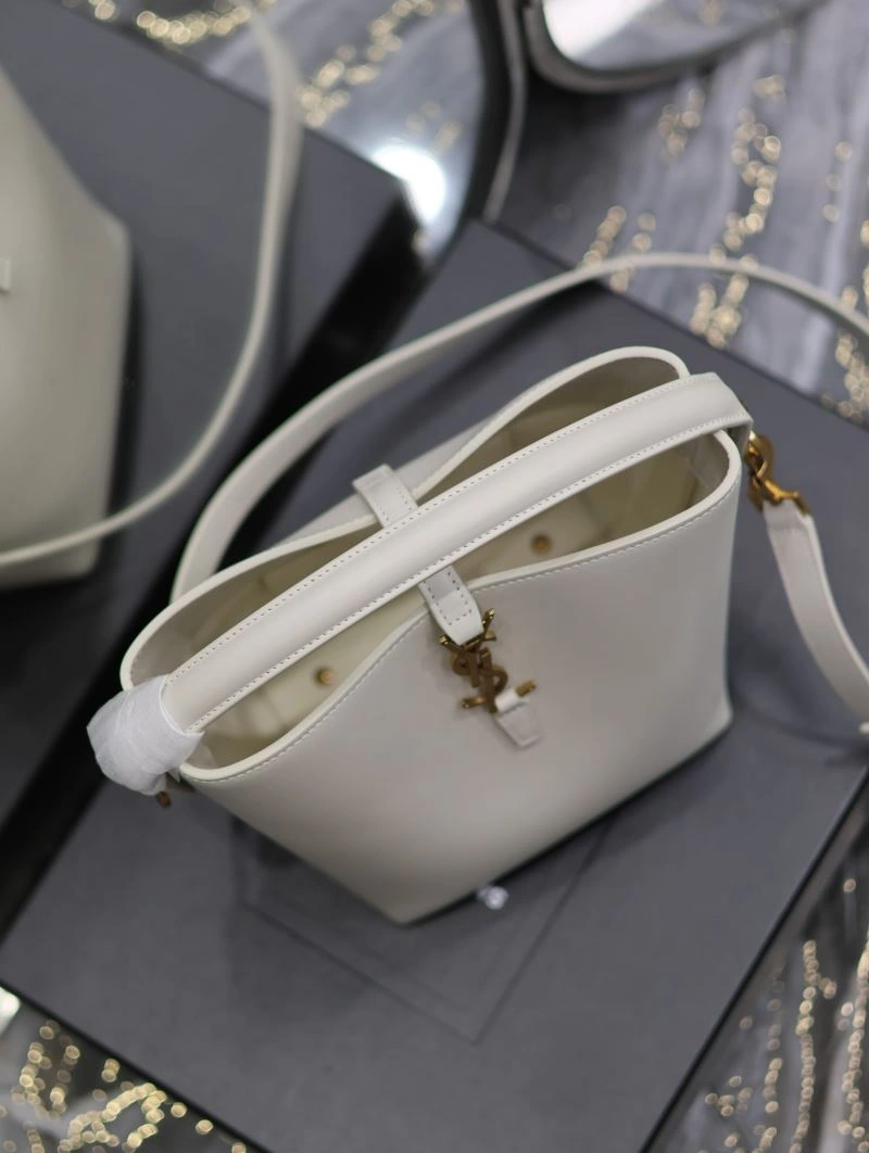 Value-priced YSL Bucket Bags