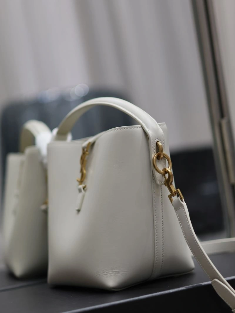 Value-priced YSL Bucket Bags