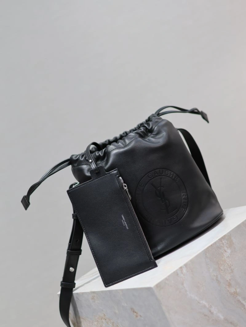 Indistinguishable YSL Bucket Bags