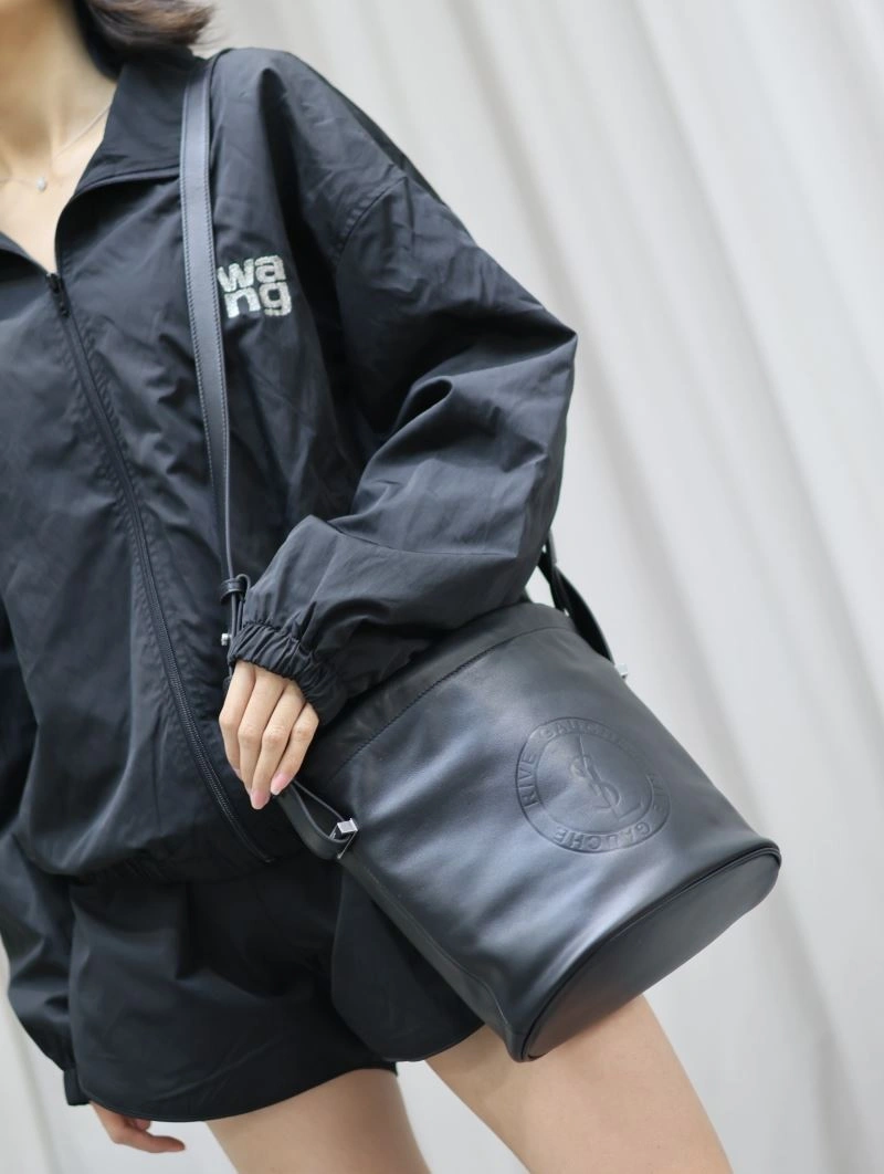 Indistinguishable YSL Bucket Bags