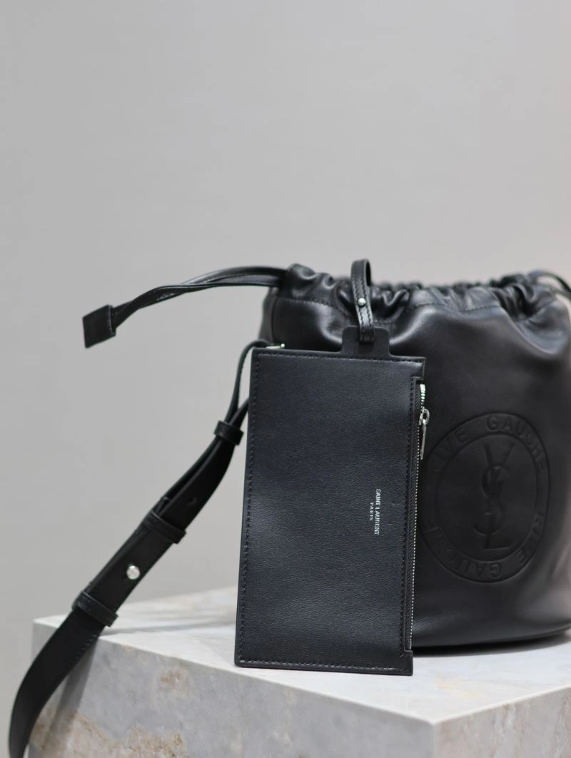 Indistinguishable YSL Bucket Bags
