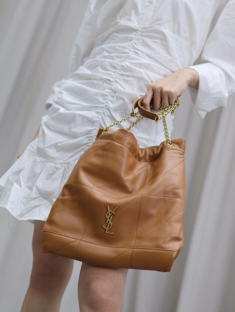 Brand-authenticated YSL Bucket Bags