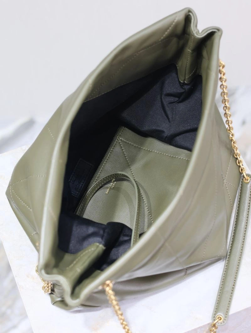 Value-priced YSL Bucket Bags