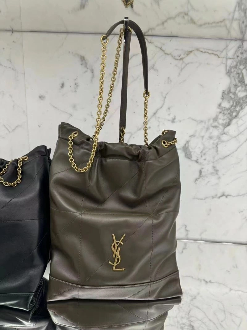 Value-priced YSL Bucket Bags