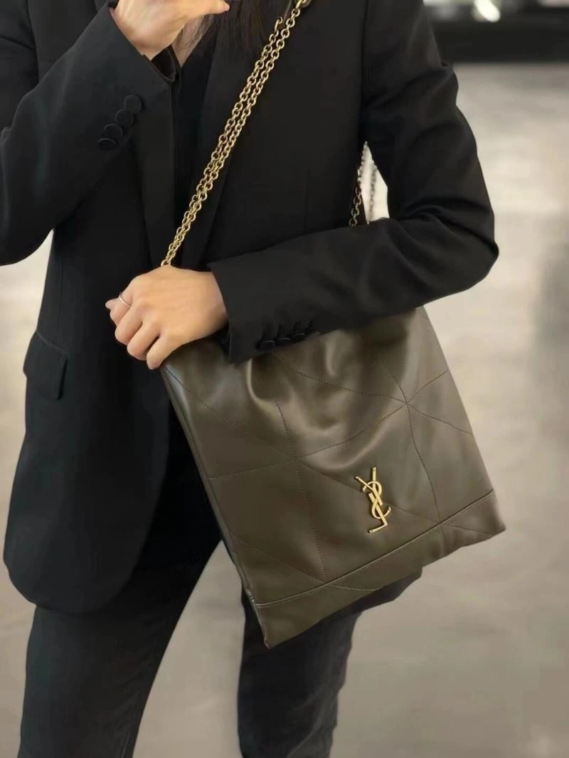 Value-priced YSL Bucket Bags