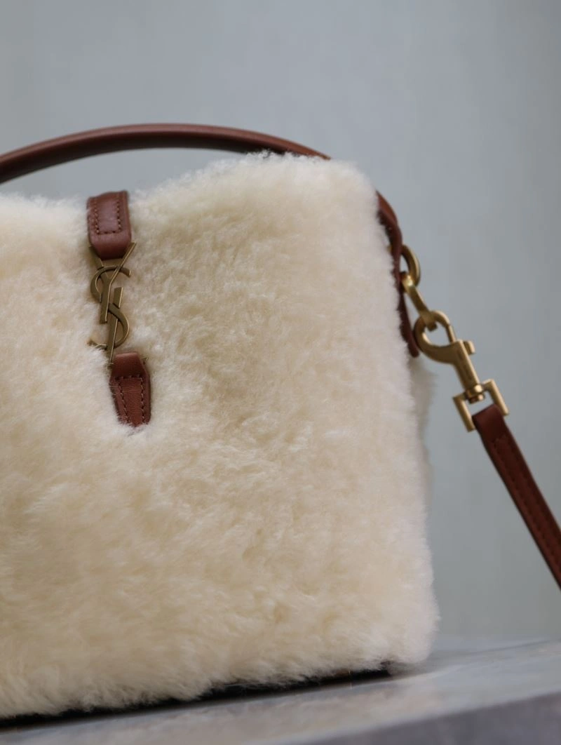 Value-priced YSL Bucket Bags