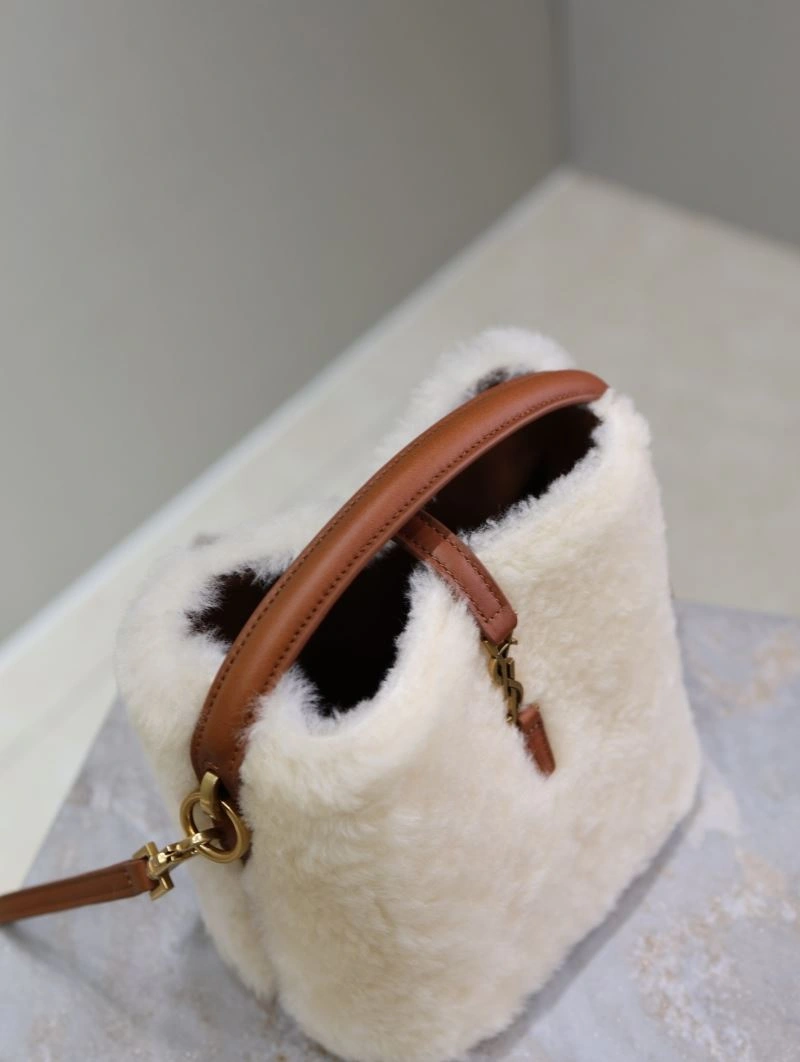 Value-priced YSL Bucket Bags