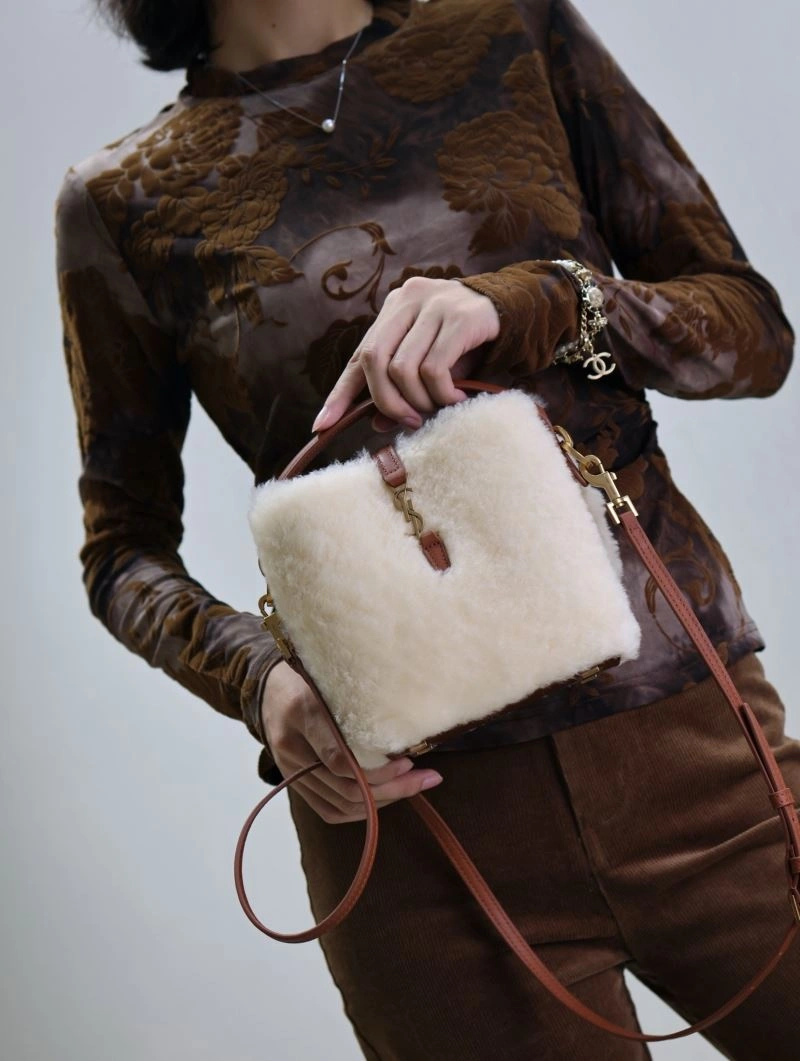 Value-priced YSL Bucket Bags
