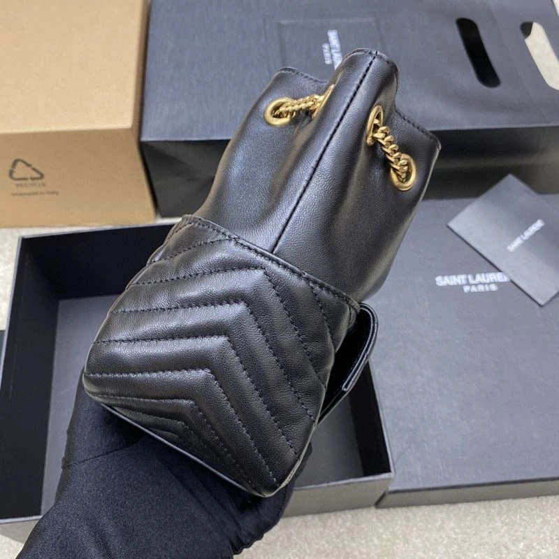 Brand-authenticated YSL Bucket Bags