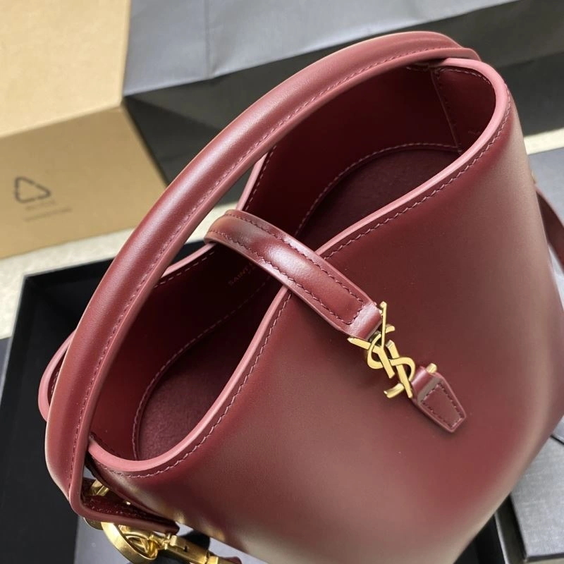 Value-priced YSL Bucket Bags