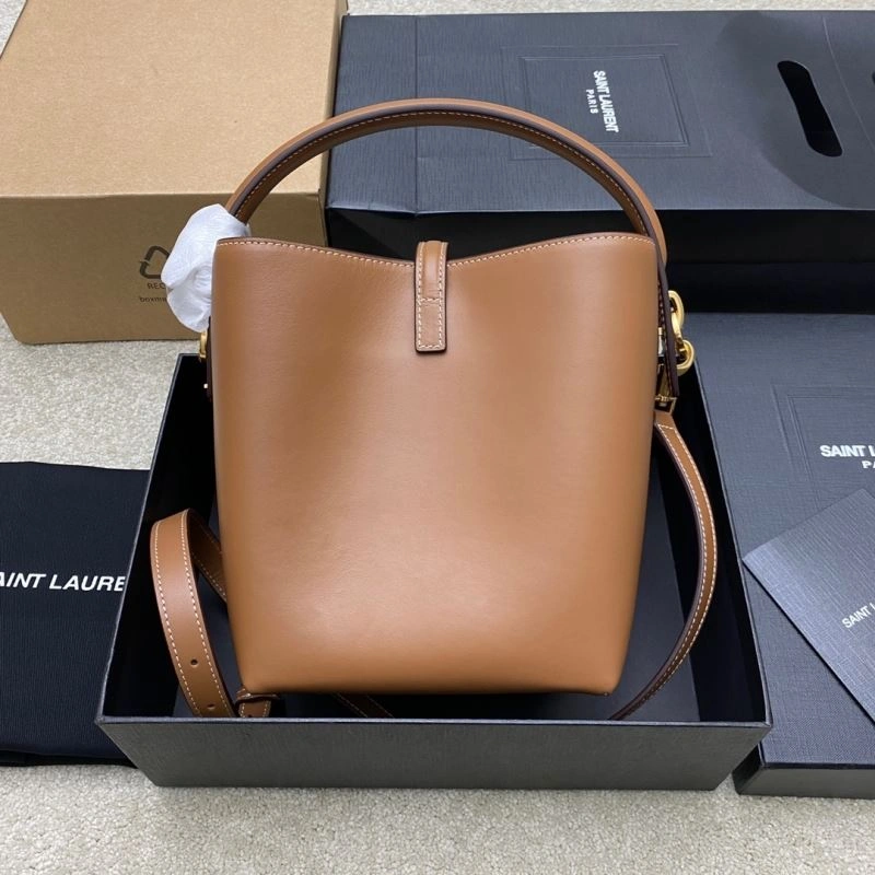 Indistinguishable YSL Bucket Bags