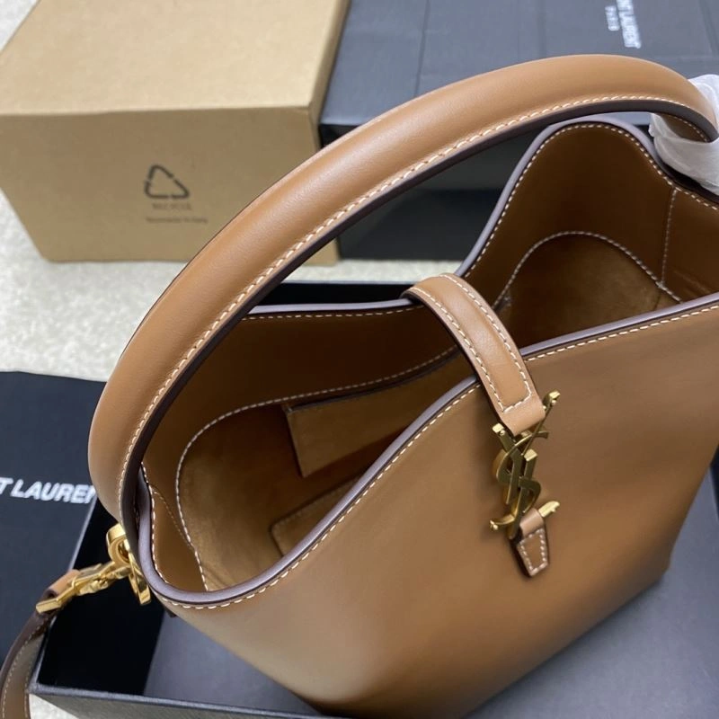 Indistinguishable YSL Bucket Bags