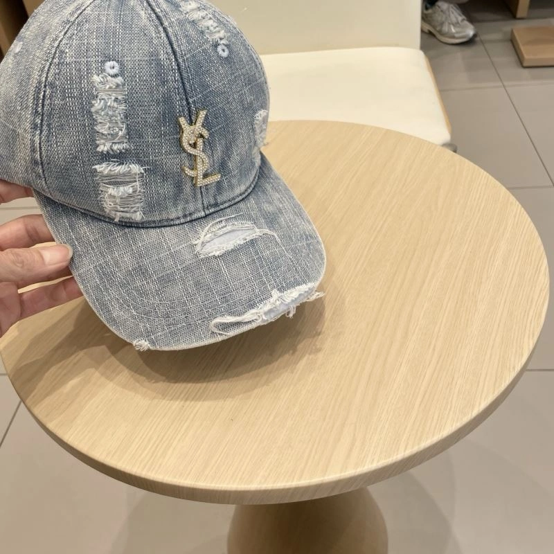 Brand-authenticated YSL Caps